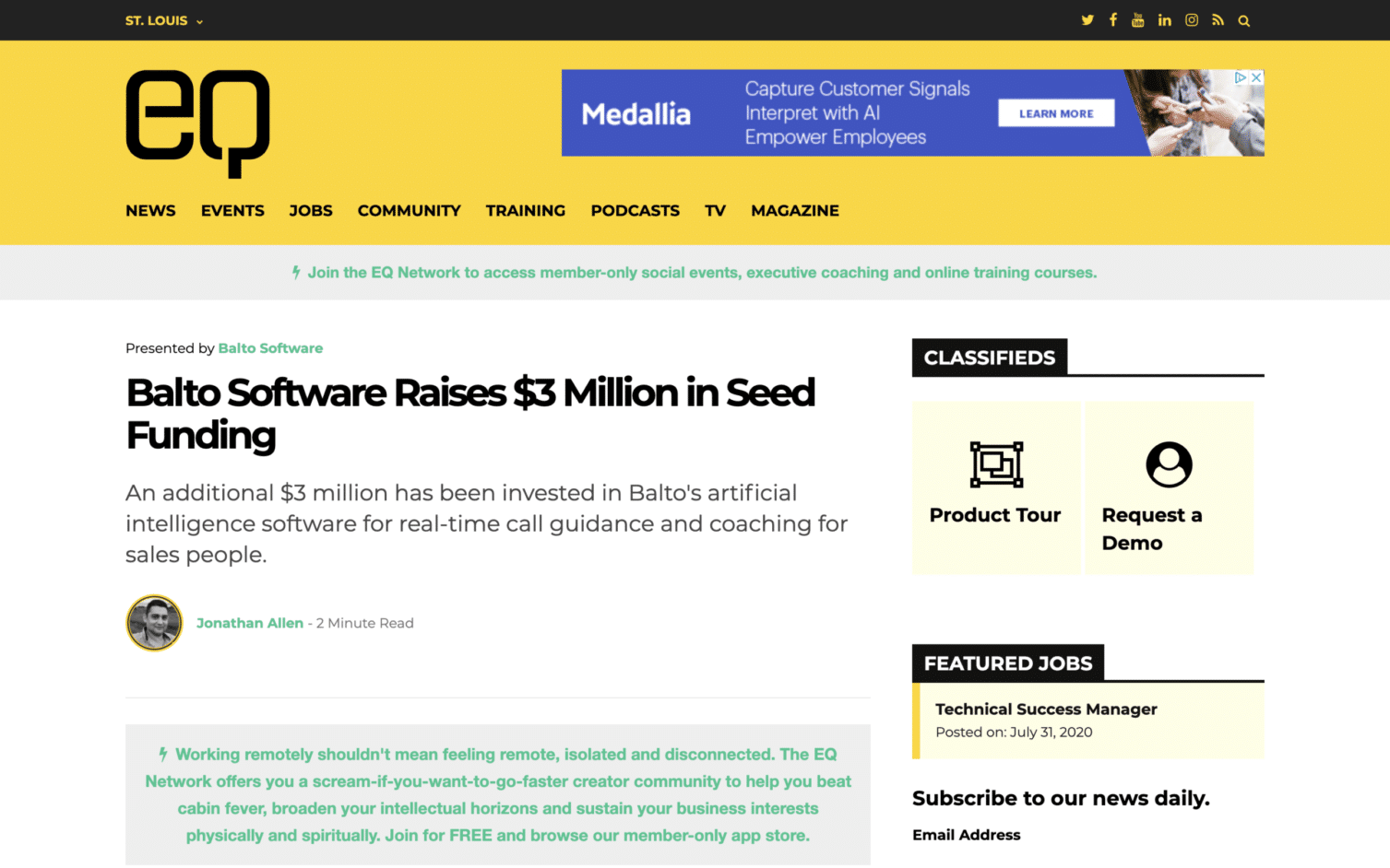 How to Advertise on EQ Using Accelerate, Our New Advertising Platform | EQ